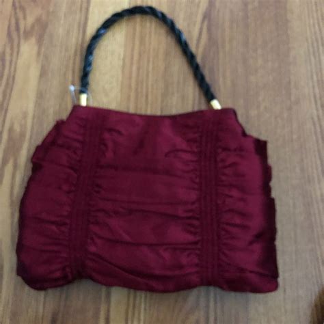 Ruby Red Whats Hot In Hollywood Satin Purse Gem