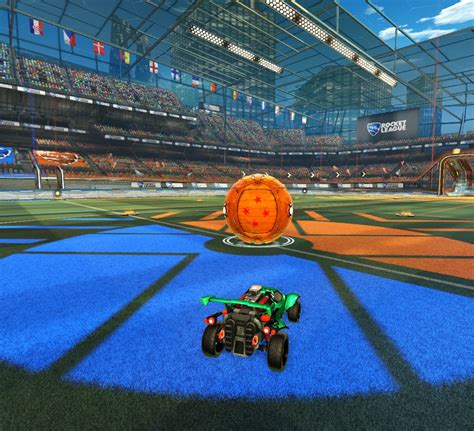 Dragonball Z Ball Mod Rocket League Rocket League Mod Video Game