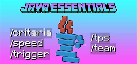 Java Essentials Commands Expansion Mod Minecraft Addon