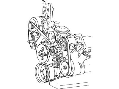 Ford Serpentine Belt Genuine Oem