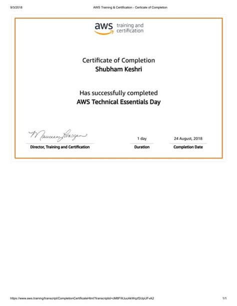 Aws Essentials Day Pdf