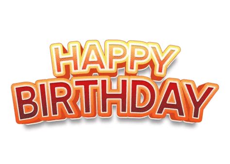 Happy Birthday Golden And Red With Balloon Happy Birthday Balloon