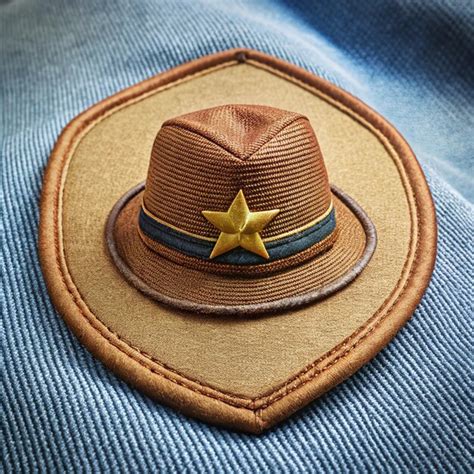 Hat Patch Template Mockup Blank Hat Patch Template For Custom Designs