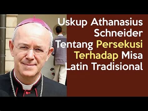 Uskup Athanasius Schneider Tentang Kengawuran Pertobatan Ekologis Ala Paus Fraansiskus