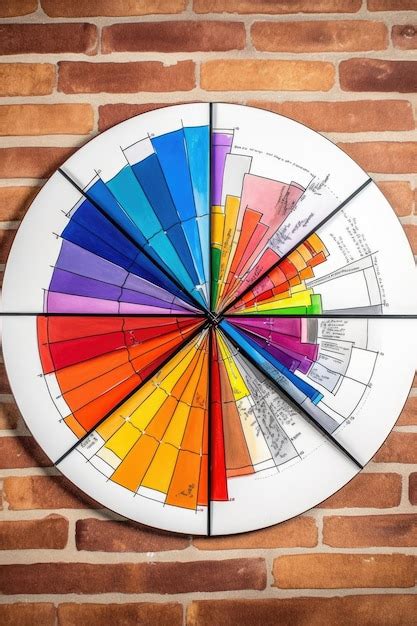 Premium Ai Image Colorful Pie Chart On A Whiteboard With Various Percentages Created With Premium Ai Image Colorful Pie Chart On A Whiteboard With Various Percentages Created With
