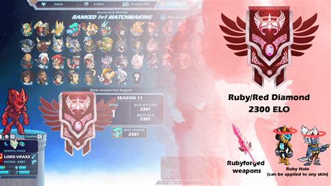 New Rank Concept Red Diamond Ruby Elo Requirement Irrelevant Just