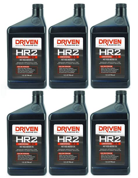 Driven Hr2 10w 30 Hot Rod Oil High Zddp Zinc Conventional Motor Oil