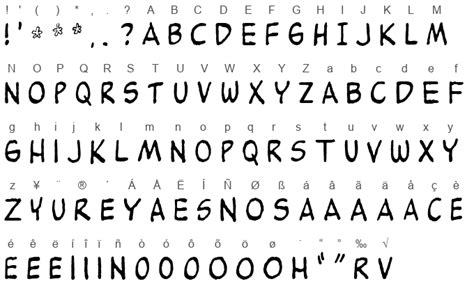 Peanuts Abstract Fonts Download Free Fonts