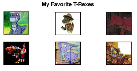 Mcsaurus Favorite T Rexes By Mcsaurus On Deviantart