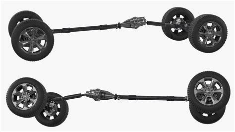 4x4 Chassis 3d Model 79 3ds Blend C4d Fbx Ma Obj Max Free3d