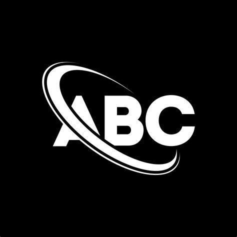 Abc Logo Abc Letter Abc Letter Logo Design Intitials Abc Logo Linked With Circle And