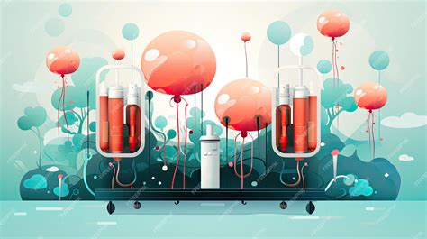 Ilustración De Diálisis Renal Ilustración De Vector Plano De