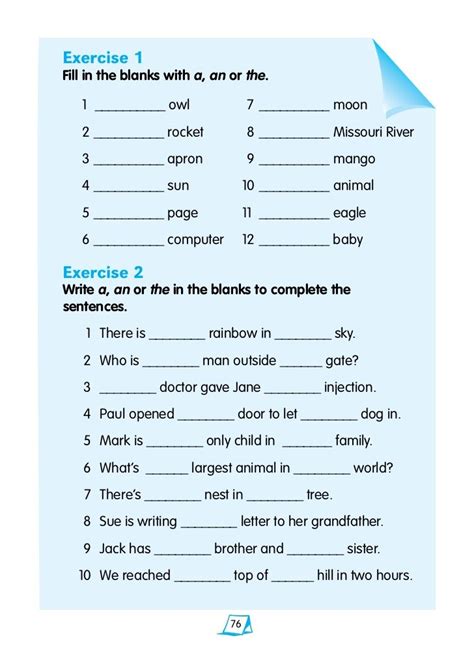 Grammar Worksheet For Grade 2