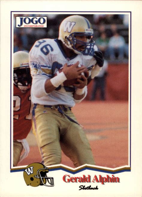 Buy Gerald Alphin Cards Online Gerald Alphin Football Price Guide