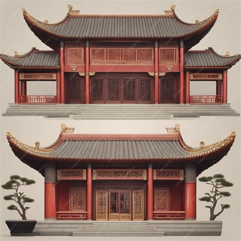 Premium Photo Historic Traditional Chinese Houses