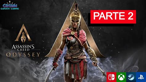 Assassins Creed Odyssey Parte 2 Guia Gameplay 60 Fps Youtube