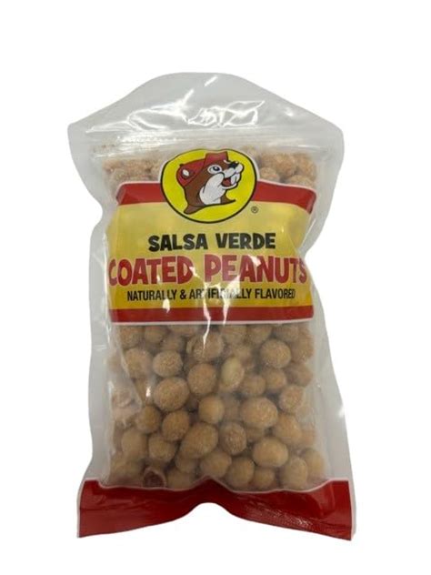 Buc Ees Salted Sweet And Spicy Peanuts Coated Organic