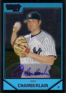Joba Chamberlain Autograph Baseball Card