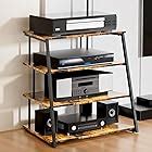 Armocity 4 Tier Av Media Stand With Power Strips Corner Tv