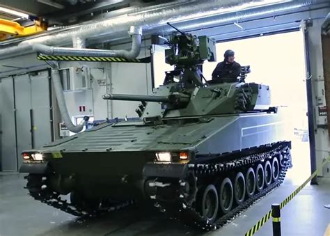 New Upgraded Cv90 Offers Enhanced Protection And Survivability For