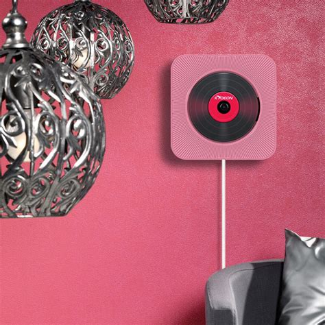 Wand Montiert Bluetooth Cd Player Wireless Hifi Pu Vicedeal