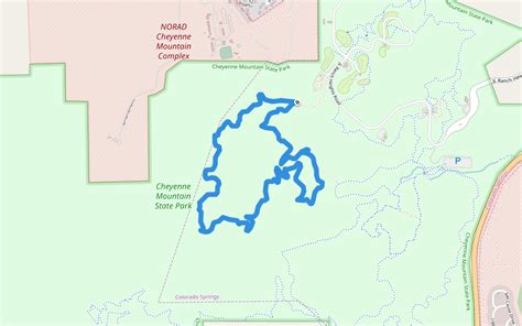 Cheyenne Mountain Complex Layout
