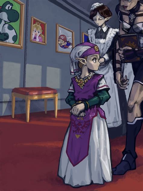 Gus Uur Impa Mario Princess Peach Princess Zelda Yoshi Mario Series Nintendo The