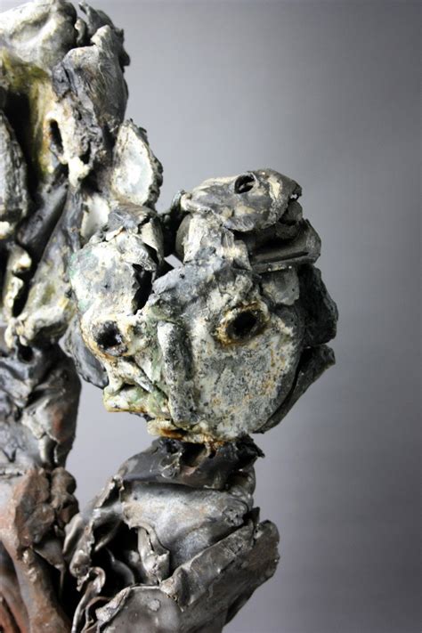 Proantic Anthropomorphic Metal Sculpture Art Brut Outsider Art