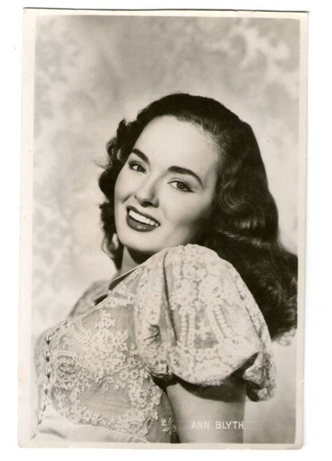 Ann Blyth Hollywood American Actress Actors