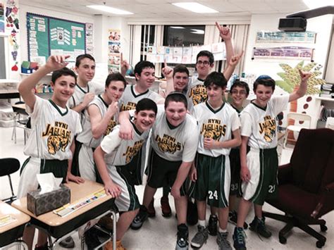 Yasher Koach Of The Week 8th Grade Rynj Jaguars The Jewish Link