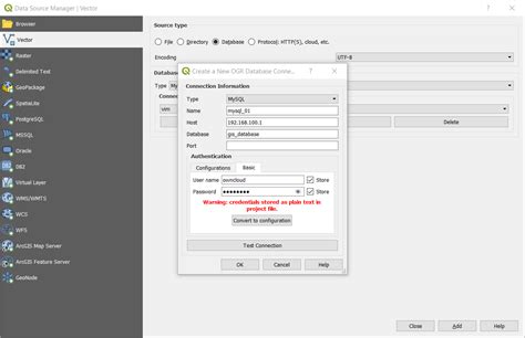 how to open mysql table in qgis free gis tutorial