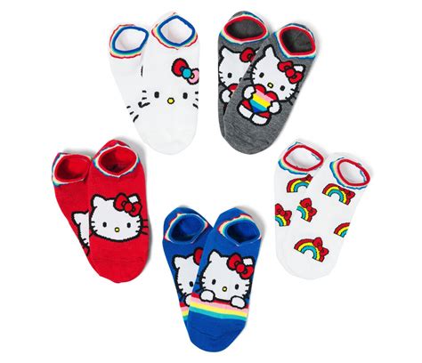 Hello Kitty Hello Kitty No Show Socks Kitty