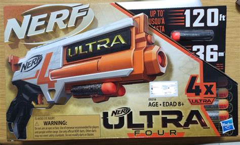 Nerf Ultra Four Blaster Hobbies And Toys Toys And Games On Carousell
