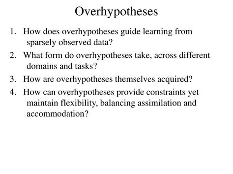 ppt learning overhypotheses with hierarchical bayesian models powerpoint presentation id 6699967