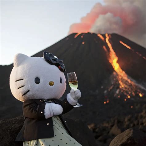 Hellokitty着火工作头像 抖音