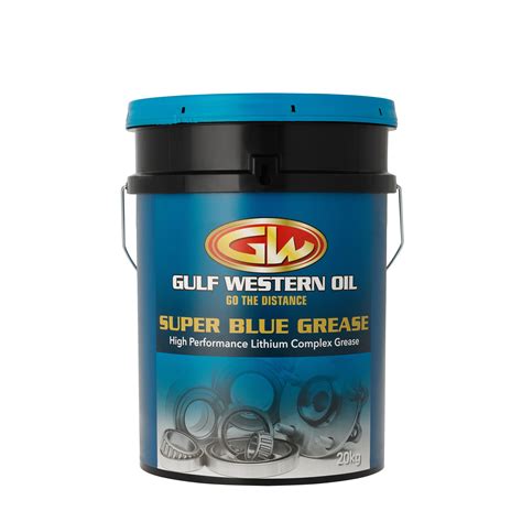 Super Blue Grease Gulf Western Oil