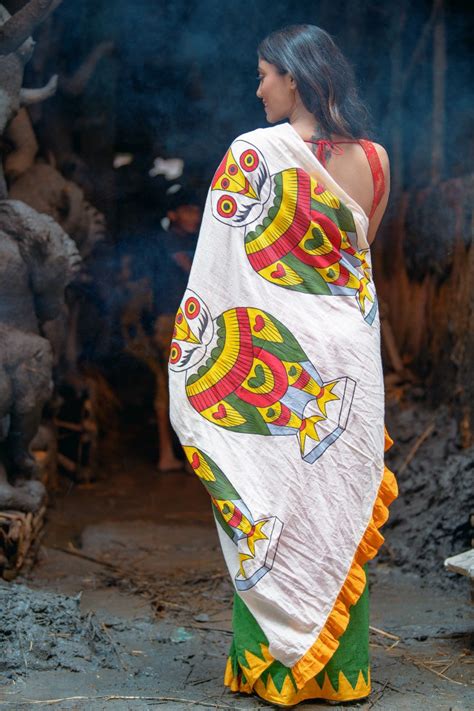 Laxmi Pecha Saree Kurta Couple Set Dheu