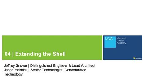 04 Extending The Shell Pptx Operating Systems Computer Software
