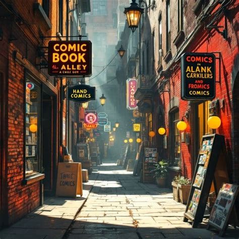 Free Vintage Comic Alley Image Download At Stockcake