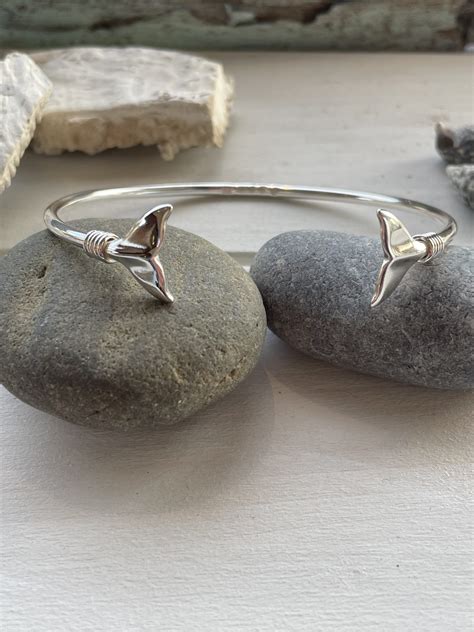 Whale Tail Cuff Bangle Thomas P Cochran