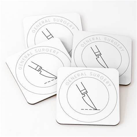 General Surgery Logo Sticker For Sale By Maevecurran Redbubble