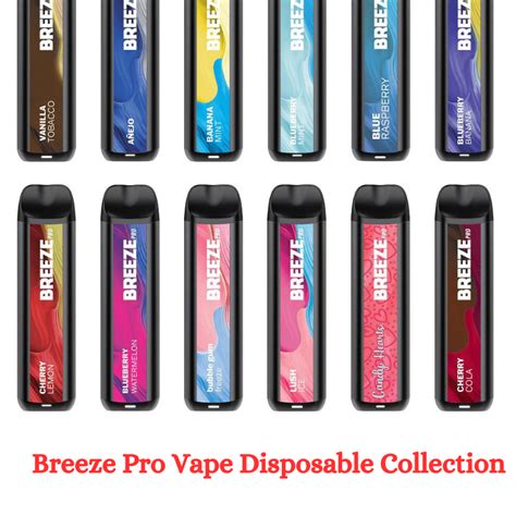 Breeze Pro Vape Disposable Flavors Vape Catalogs