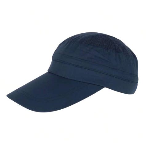 Henschel Water Repellent Long Billed Baseball Cap With Removeable Brim