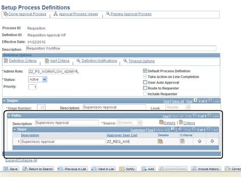 peoplesoft development dynamic approver user list for awe