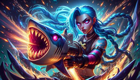 Jinx From League Of Legend Anime By Esequadz On Deviantart