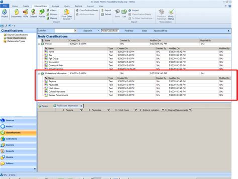 Import Classification Sheets Wizard