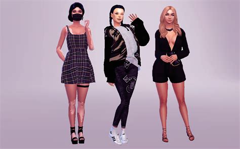Sims4life Cc — The Sofia Sims • Lookbook 20 Black