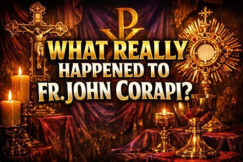 What Really Happened To Fr John Corapi