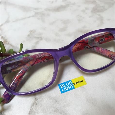 Purple Glasses Etsy