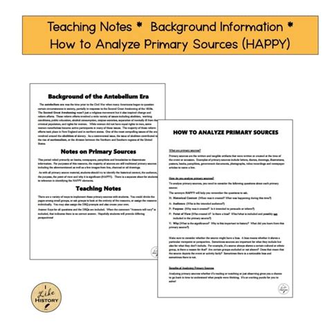 Antebellum Era Womens Roles Dbqs And Primary Source Analysis Apush